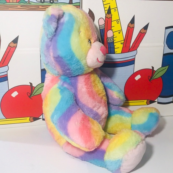 Build-A-Bear | Toys | Buildabear Rainbow Swirl Bear | Poshmark
